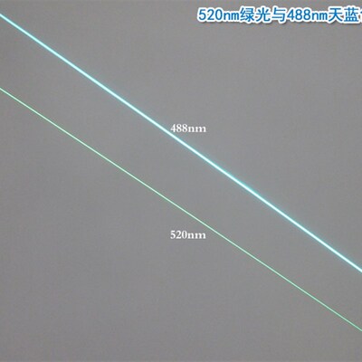 可调蓝紫光405nm蓝光450nm天蓝光488nm激光器点状一字十字线模组