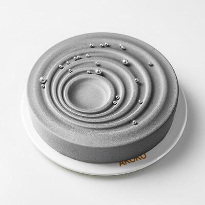 KOKO8寸涟漪斯慕蛋糕2013硅胶模具巧克力A法式西点球圆星形波纹烘