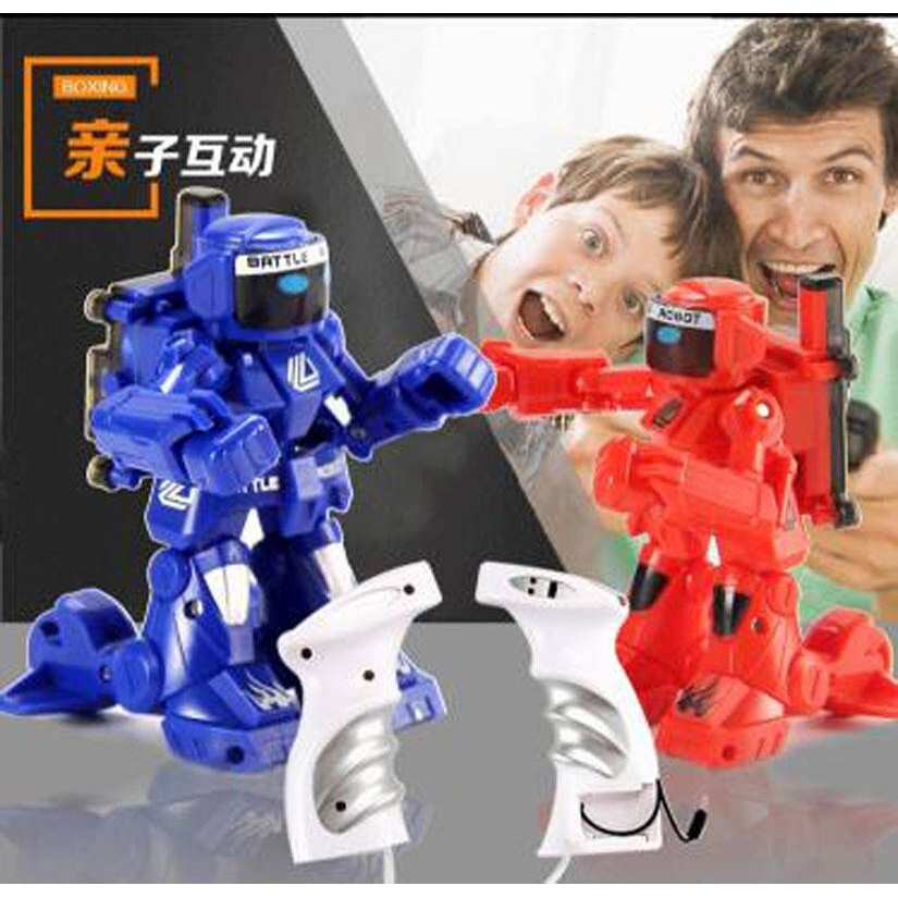 智乐2.4G遥控对打机器人格斗对战儿童电动玩具 男孩亲子互动游戏