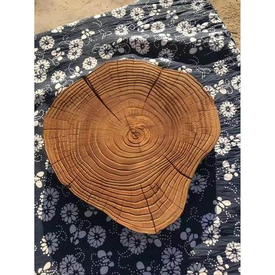 老榆木实木整块型墙干泡茶盘中造日式ZAA茶台壶承简杯托古朴约餐