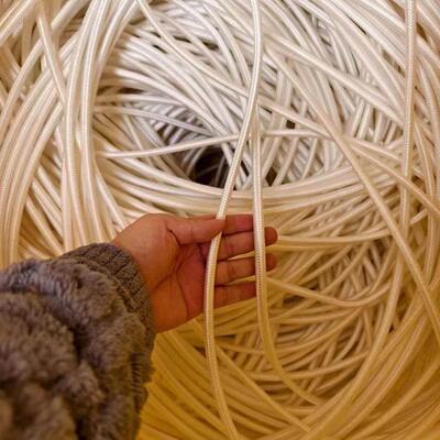 绳子尼龙编织绳捆绑耐用耐农磨用结途美化纤绳户外大棚实绳包芯绳