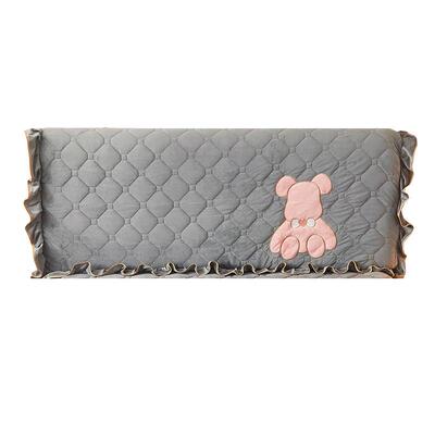 OOA包全头柜床头柜防尘罩绗水缝加厚床晶丝绒2025新皮革床袋靠背