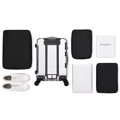 New Latest Luxury Transparent Suitcase Fashion Brand Rollin