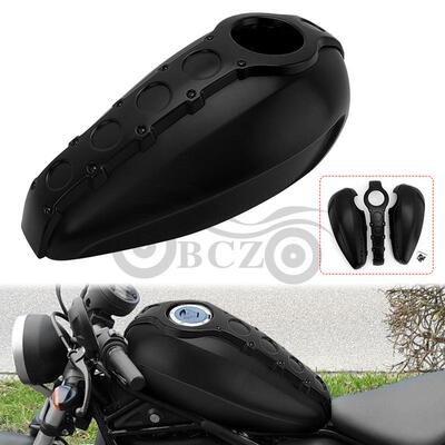 适用叛逆者CMX300/500改装酷炫黑色油箱罩油箱保护罩