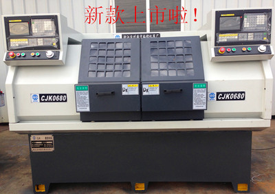 品质保障双主轴数控仪表车床