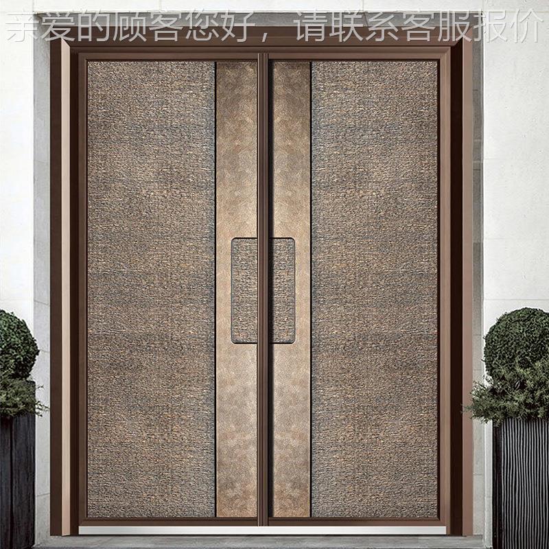 不锈钢隔开音高端小684家装 住宅入户门别墅庭院防盗平区进户大门