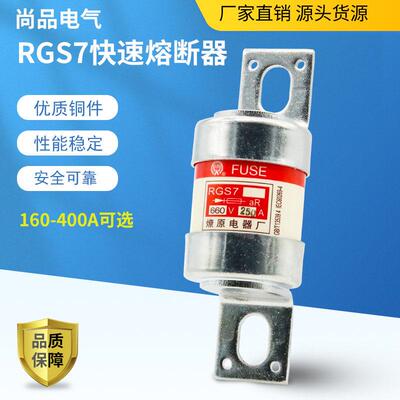 RGS7快速熔断器熔芯200A 250A 300A 350A 400A 660V保险丝管 燎原