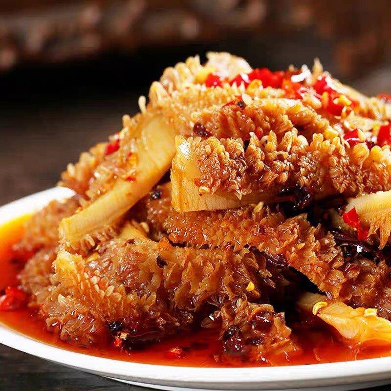 现货纯牛肚牛百叶零食香辣毛肚丝麻辣牛蹄牛皮丁牛肉类卤味营养熟
