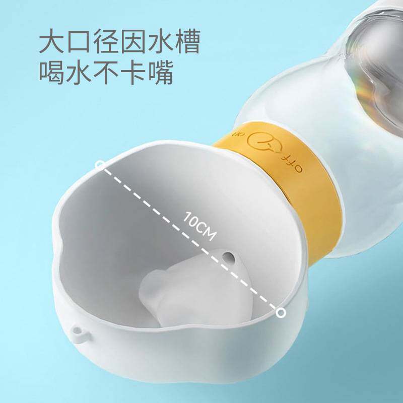 厂家直销狗狗户外出行便携水粮杯狗狗水杯狗水壶随行水瓶柯基柴犬