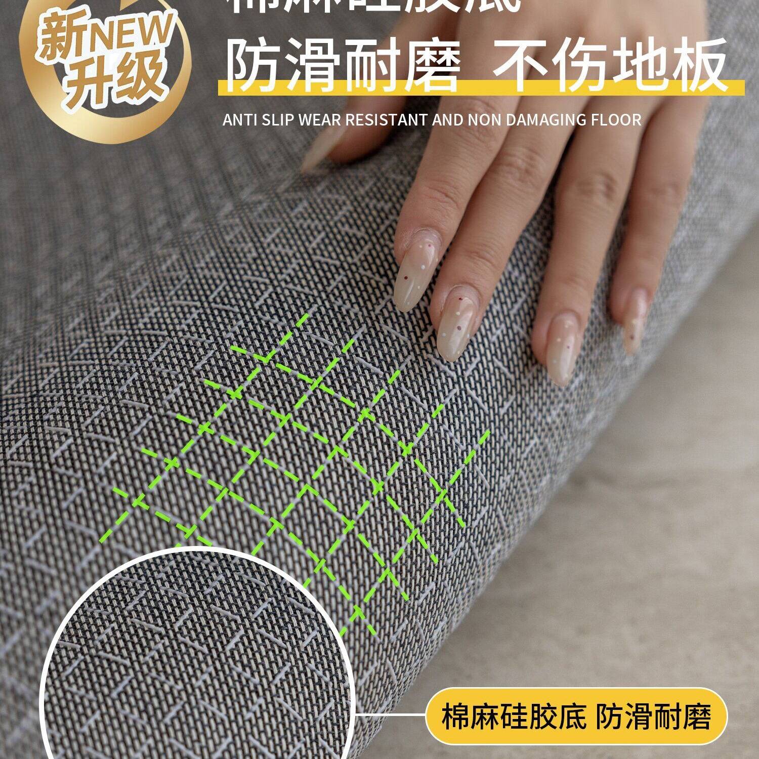 地毯客厅法式复古2026新款中古风免洗可擦防水防滑卧室茶几免打理