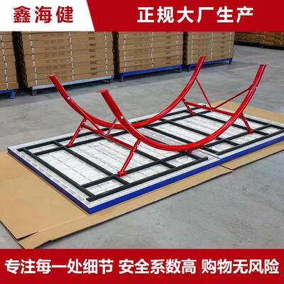 室乒乓球台户标外SMlb001C乒乓球带桌彩虹腿外准家用折叠轮乒乓球
