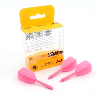 CUESOUL/Q獣3支装AK5系列一体式赛级飞镖尾翼瘦长型2BA镖杆配件