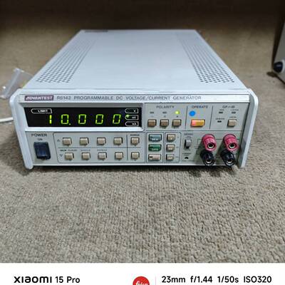 可ADVANTEST爱德万R6142/6144 直流电压电流标