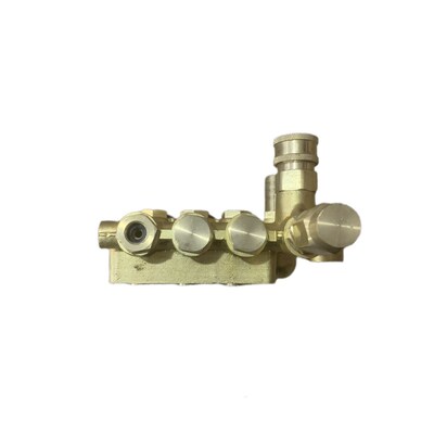 洗特1812全自动24轴中泵头铜块总成-29152号