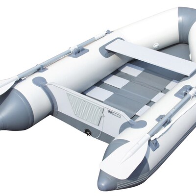 Bestway65046二人木板底船加厚钓鱼船充气船橡皮艇皮筏艇皮划艇