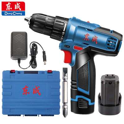 东成手电钻DCJZ1601E电动螺丝刀工具小型手电转钻家用220V手枪钻