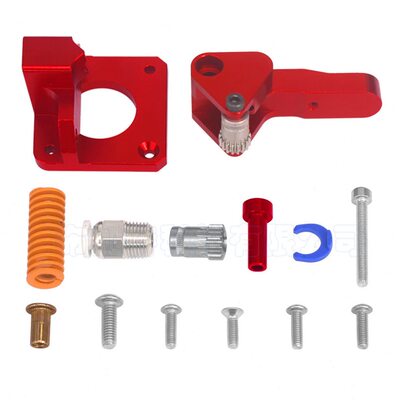 甄选3d打印机配件 CR-10S PRO Ender-3 Btech双滑轮挤出机原版红