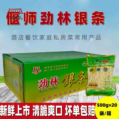 劲林偃师银条菜河南洛阳特产原产地直供下饭凉拌菜500g克20袋整箱