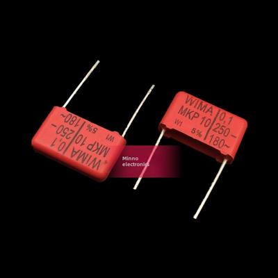 德国威马电容WIMA MKP10 250V 0.1UF 104 100n 脚距15mm 现货
