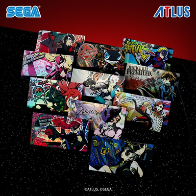 SEGA女神异闻录5皇家版收藏卡