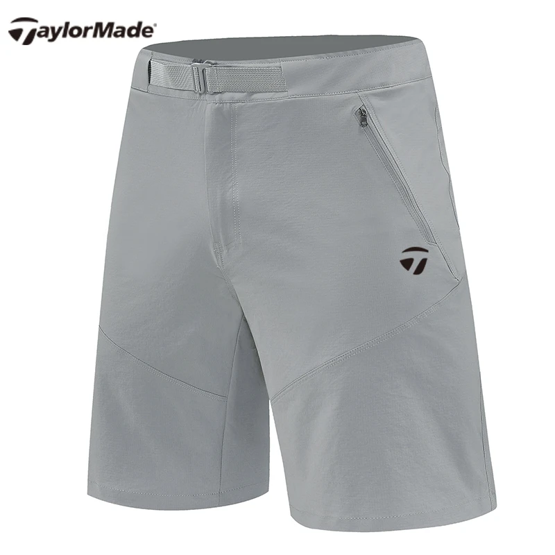 新款Taylormade泰勒梅高尔夫户外男士透气短裤轻薄弹力速干运动裤