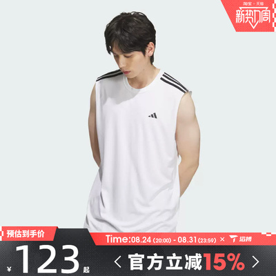 滔搏adidas阿迪达斯男女BB ALWRLD TANK运动休闲无袖T恤KE5907