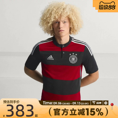 滔搏adidas阿迪达斯男子世界杯DFB A JSY14运动休闲短袖T恤JZ6959