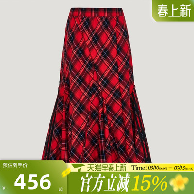 滔搏adidas阿迪达斯三叶草女子VDAY SKIRT运动休闲半身裙KT6382