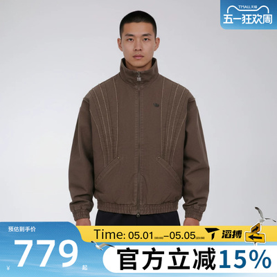 滔搏adidas阿迪达斯三叶草男子JACKET M运动健身夹克外套KR2620