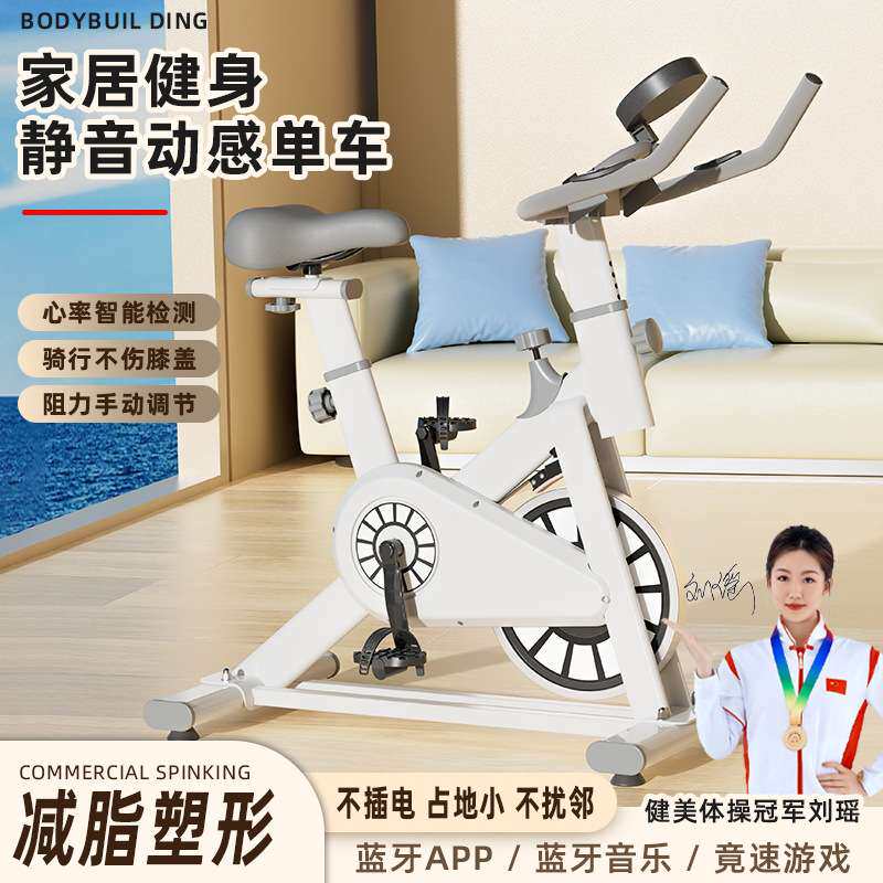 跨境热销动感单车健身车家用自行车运动室内健身器材减肥脚踏车