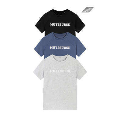 mutesurge莫代尔复古修身短袖
