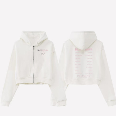 BLACKPINK演唱会同款短款拉链