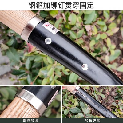 6411大号越野车载配锹户外防汛救灾消防锹铁锹锰钢淬火铲子工兵锹