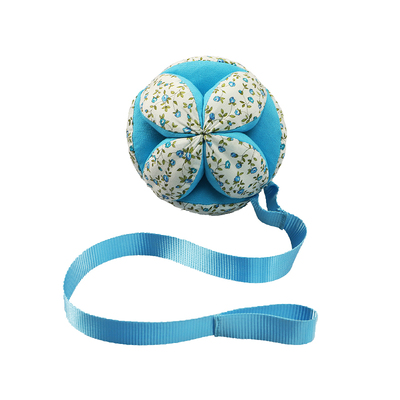 利学蒙特梭萌NIDO教具kickiynl balg手抓球婴儿踢的吊饰球手工纯