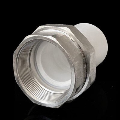 PPR水管大号外丝直接内丝活接头配件7590110双头热熔3寸4寸铁活结