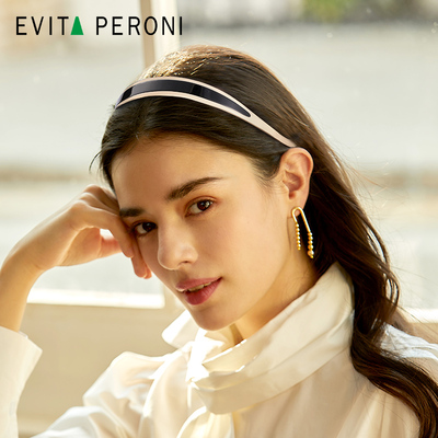Evita peroni丹麦依慧达发箍网红新款洋气发卡洗脸压发女秋天头箍