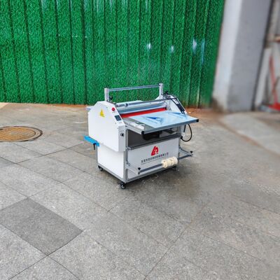 安龙高温加热胶覆膜LA-500JT机 热熔TPU卷对卷自动收卷贴膜机 4热
