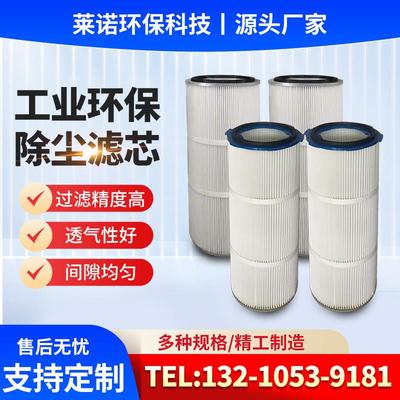 工业除尘滤芯六耳快拆滤筒粉末回收除尘器喷砂抛丸机静电喷塑滤芯