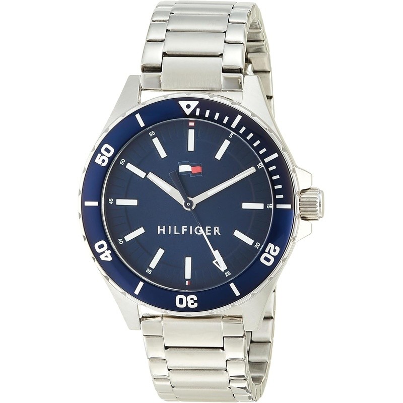 日版Tommy Hilfiger/汤米希尔费格男士休闲Logan石英手表43mm