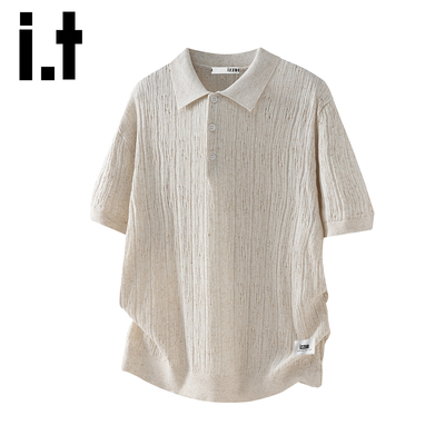 itizzue男款夏季美式短袖T恤