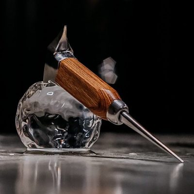 科迪顺酒吧调酒凿冰器 锤头冰锥 调酒师碎冰 破冰 凿冰球工具