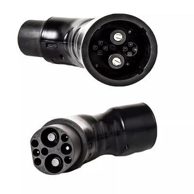 Chademo转GBT日标转国标直流快充转换头充电桩转接头125A出口汽车