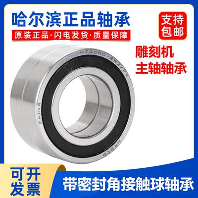 哈尔滨高速带密封主轴轴承7200 7201 7202 7203 7204 7205 7206P4