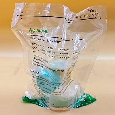 IKEME一次性真空式过滤器MCE滤膜灭菌独立包装0.45um0.22um塑料