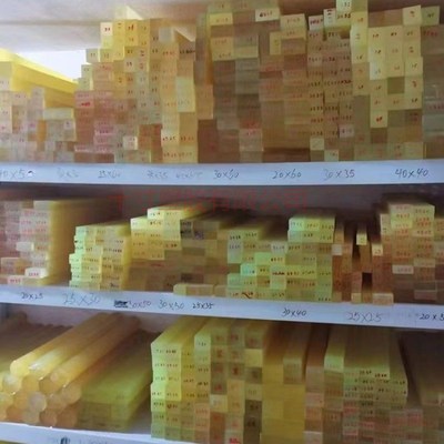 聚氨酯pu棒牛筋长条优力胶模具橡胶垫块弹力橡胶棒方形胶块长方形