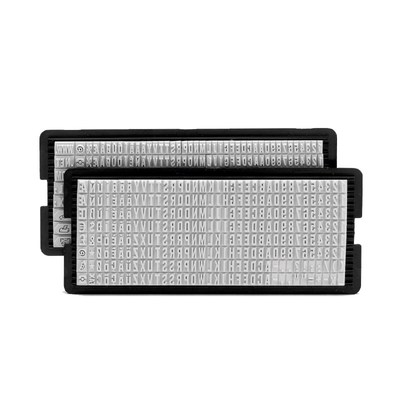 卓达活字印章拼字板活字盘数字号码图案组合印章板