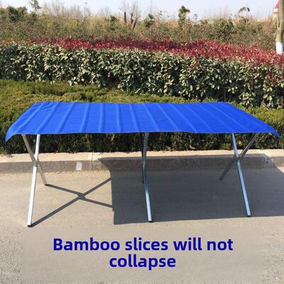 街边摊档货架2米竹席竹帘摊档货架夜市摊档折叠桌服装鞋展示桌加