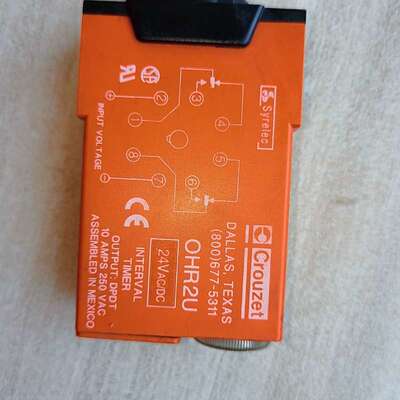 【询价】Syrelec法国 时间继电器OHR2U-24VAC