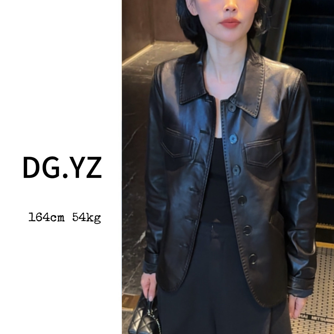 【樱子家】2947F新款真皮绵羊皮皮衣外套