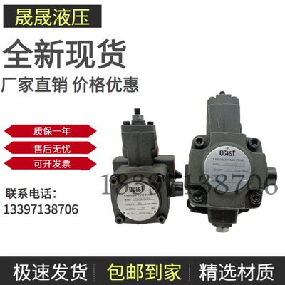 QCIST秦川奇斯特VVP20AX,VVP40B,VVP30,VVP15A叶片泵VVP12D/70/55